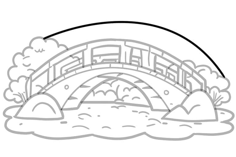 Bridge Drawing - 17 Steps to Drawing Structural Marvels