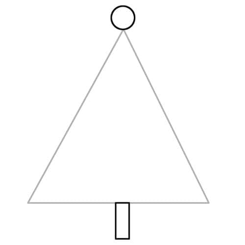 Christmas Tree Drawing - 12 Steps to Sketching Holiday Magic